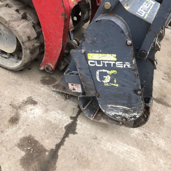TL10 HI FLOW w Forrestry mulcher Loftness 61 G4 w Carbide cutter teeth ...